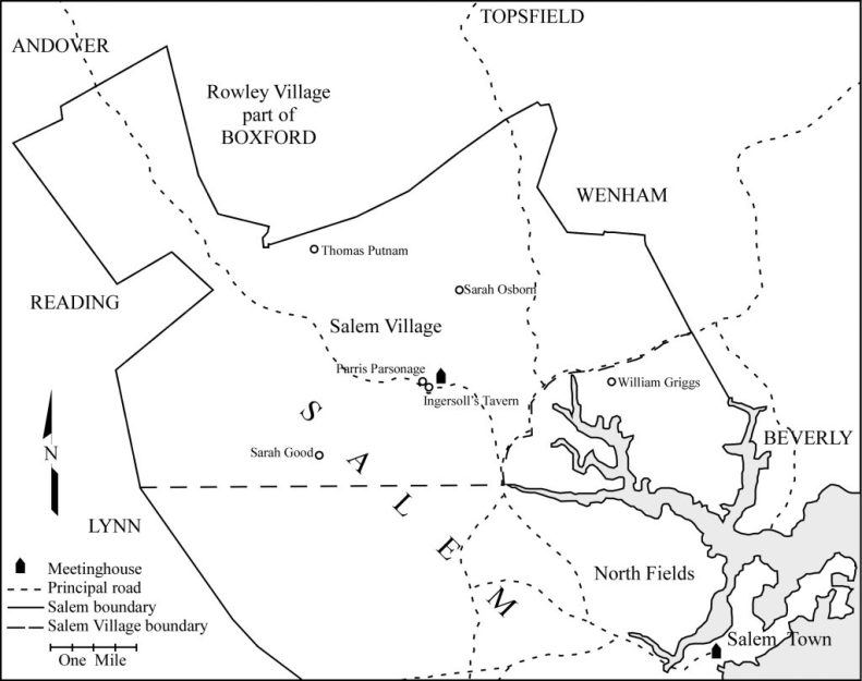 The Salem Witch Trials Pt. 1: Salem Town and Salem Village – Toria's Tales
